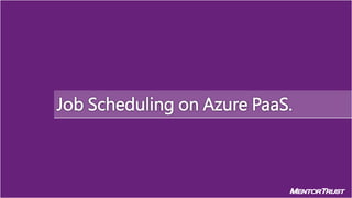 Azure PaaS (WebApp & SQL Database) workshop solution | PPT