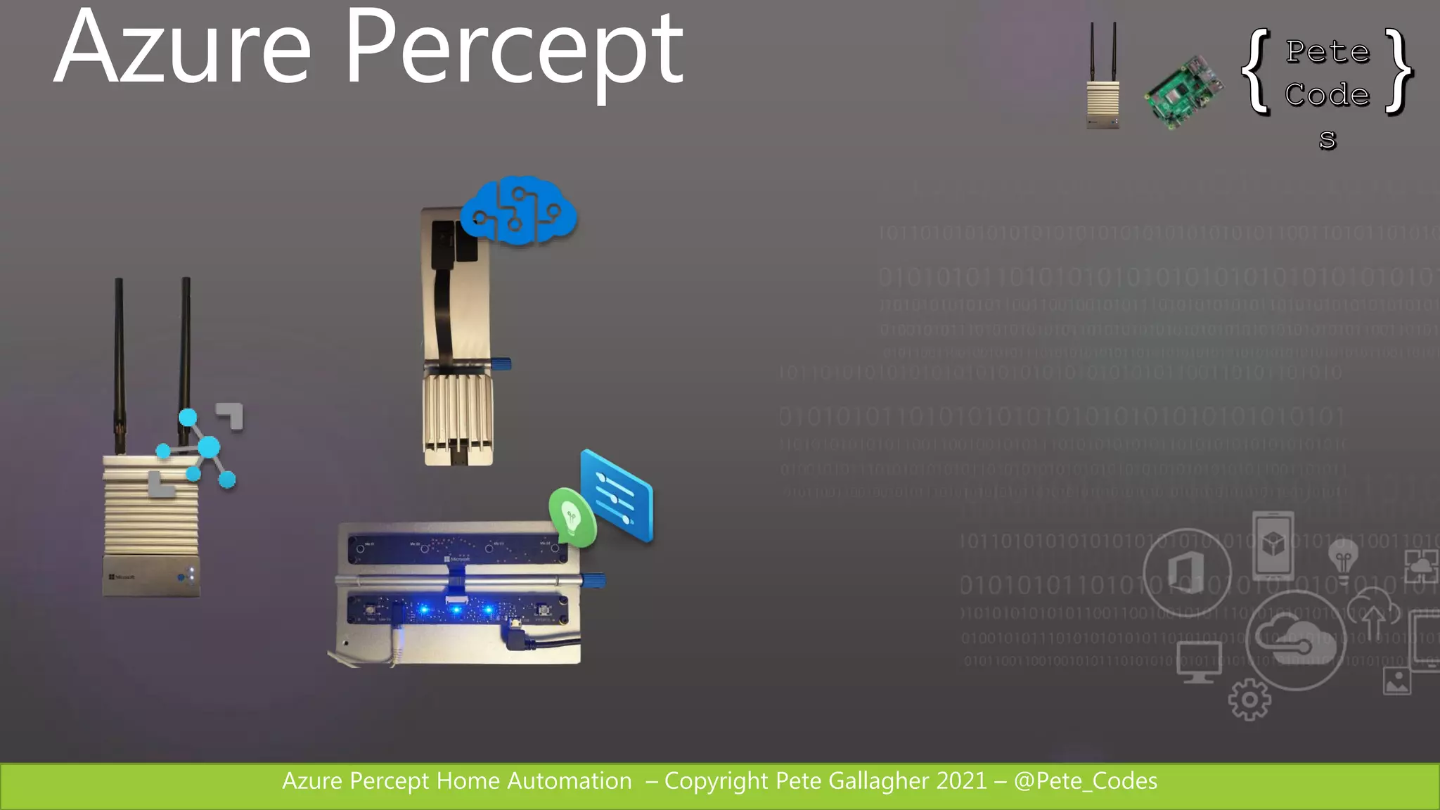 Azure Percept Home Automation - .NET Docs Show - 20-09-21 | PPT