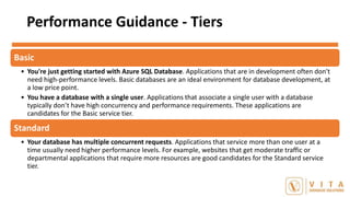 Monitorando performance no Azure SQL Database | PPTX | Databases | Computer Software and ...