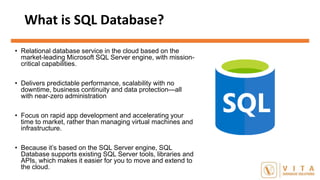 Monitorando performance no Azure SQL Database | PPTX | Databases | Computer Software and ...