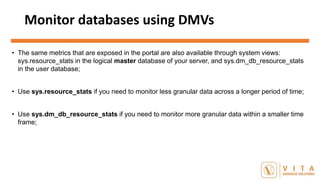Monitorando performance no Azure SQL Database | PPTX | Databases | Computer Software and ...