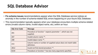 Monitorando performance no Azure SQL Database | PPTX | Databases | Computer Software and ...