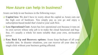 Microsoft AZURE PLATFORM PRESENTATION.pptx