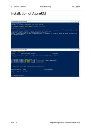 Azure powershell management | PDF