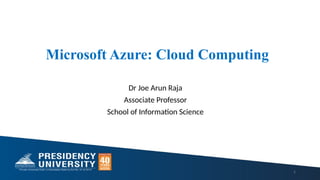 Azure fundamentals,cloud computing, instance | PPTX