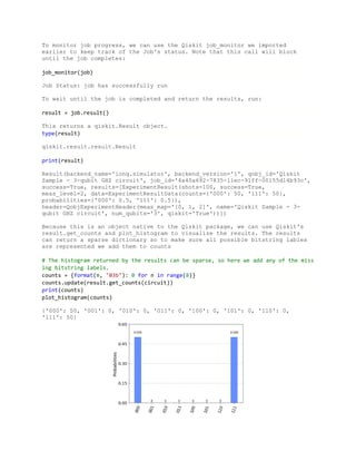 Azure Quantum with IBM Qiskit and IonQ QPU | PDF