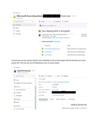 Azure Quantum with IBM Qiskit and IonQ QPU | PDF