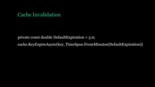 Azure redis cache | PPTX