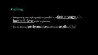 Azure redis cache | PPTX
