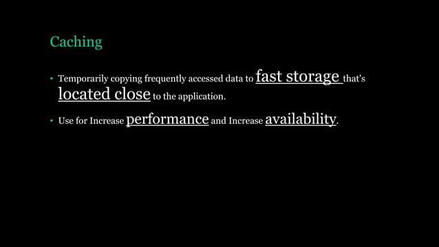 Azure redis cache | PPTX