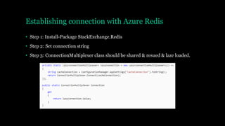 Azure redis cache | PPTX