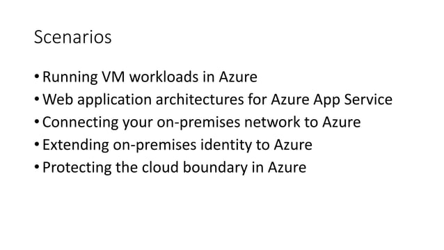 Azure Reference Architectures | PPTX | Cloud Computing | Internet