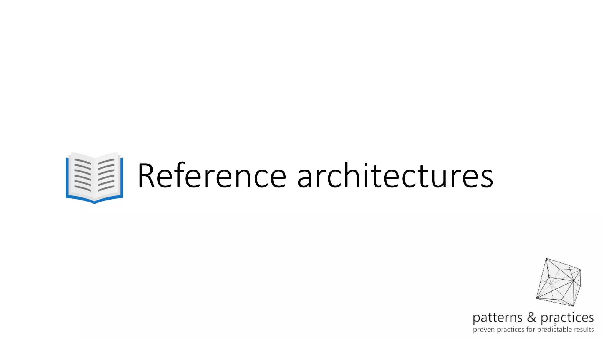 Azure reference architectures | PPTX