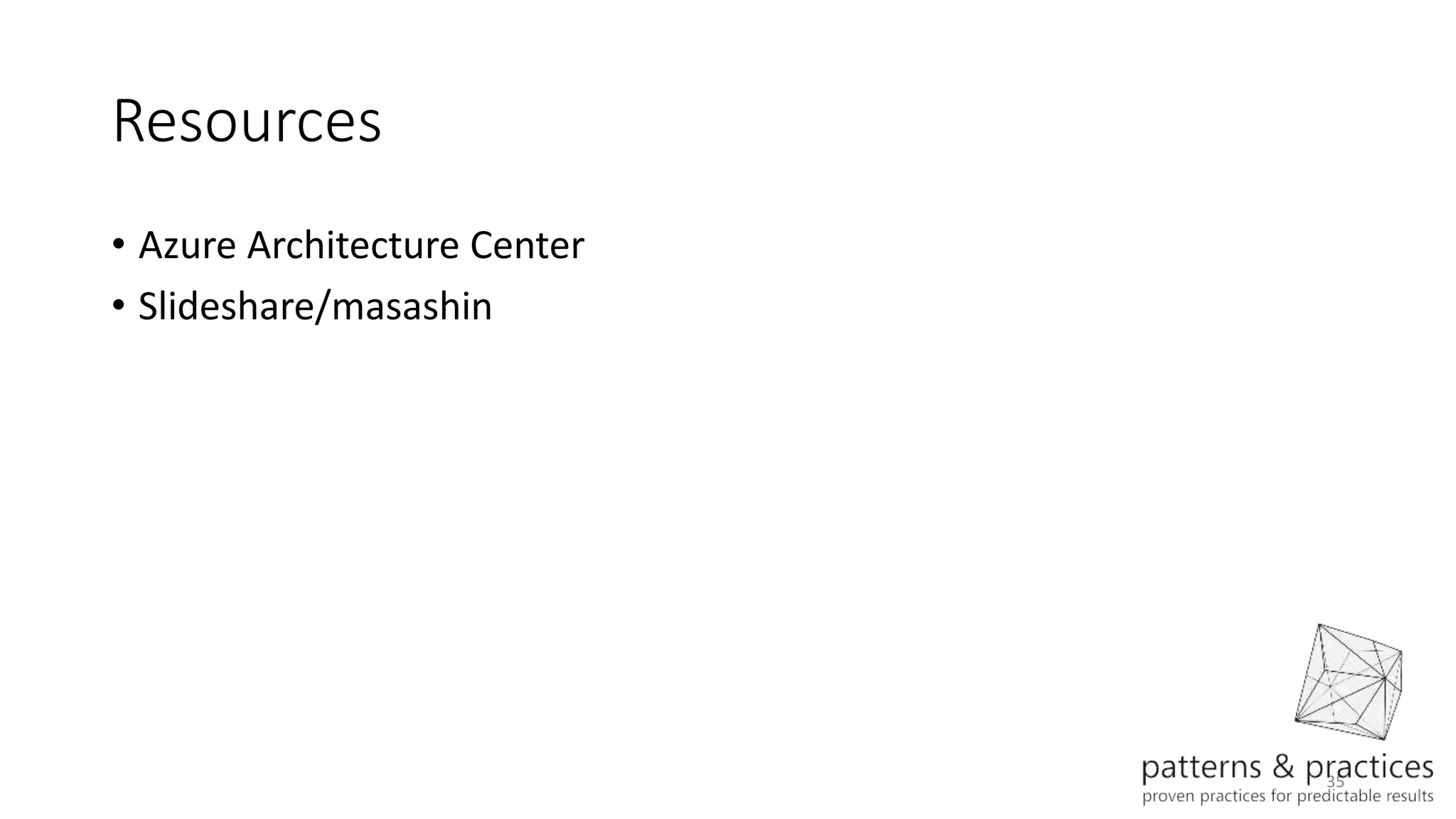 Azure reference architectures | PPTX