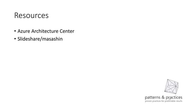 Azure reference architectures | PPTX