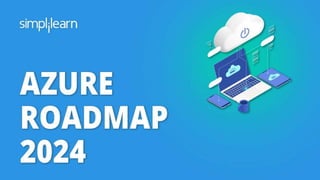 Azure Roadmap 2024 | Azure Learning Path 2024 | Azure Career Guide 2024 | Simplilearn | PPT