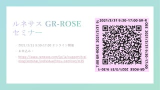 Azure RTOS 概要 - IoT ALGYAN 技術セミナー | PPTX