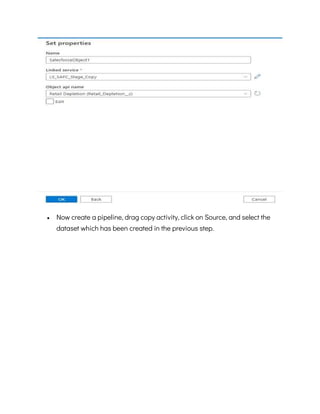 How to integrate salesforce data with azure data factory | PDF