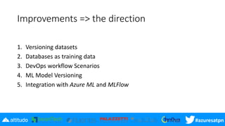 Azure saturday Pordenone 2019 - ML.NET model lifecycle with azure devops | PPT