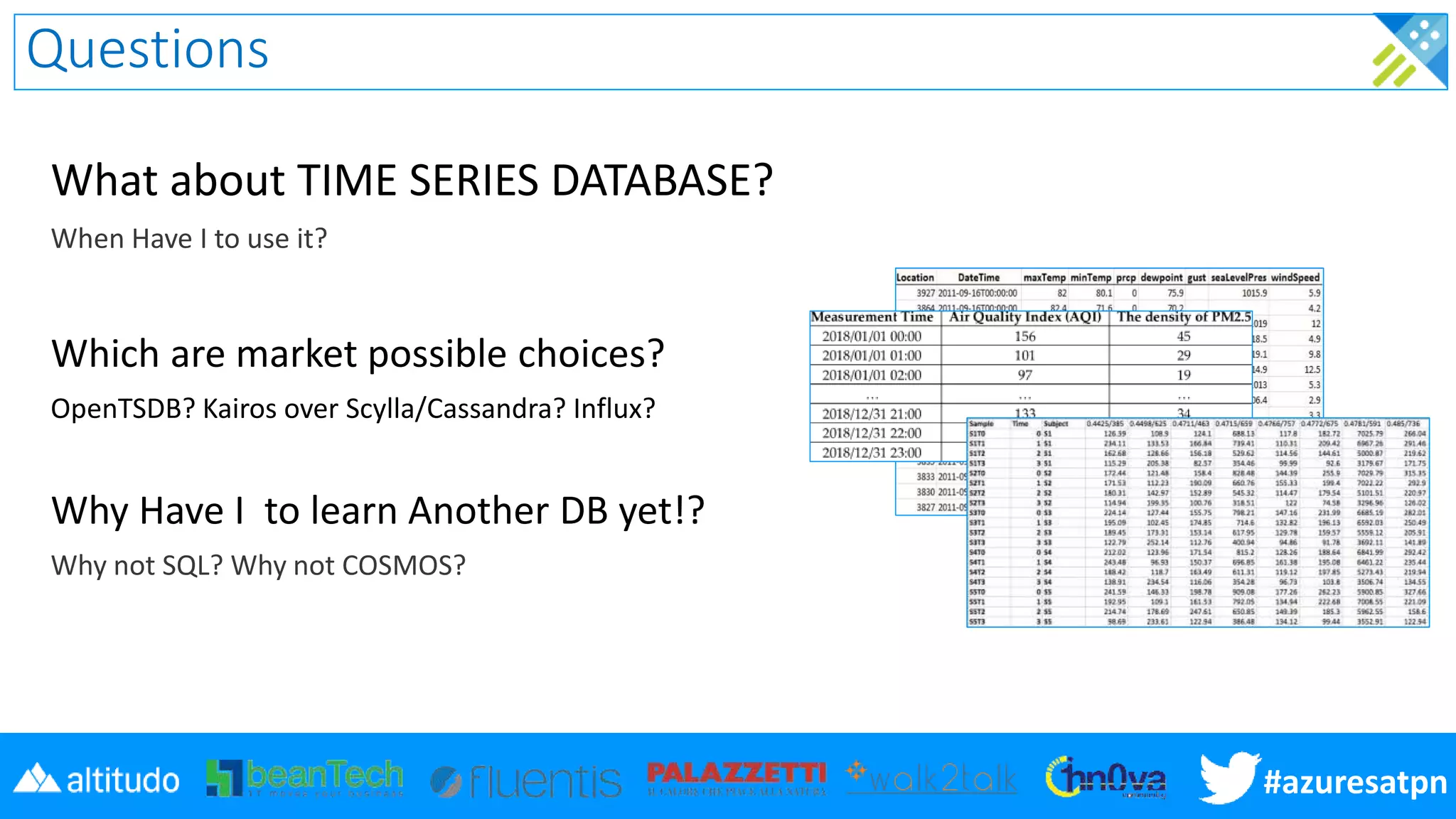 Azure Satpn19 Time Series Analytics With Azure Adx Ppt