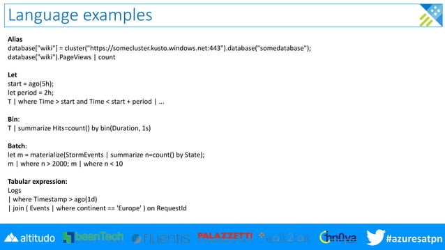 Azure Satpn19 Time Series Analytics With Azure Adx Ppt