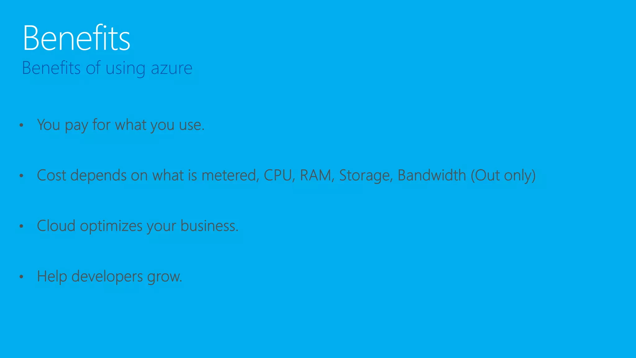 Introduction to Microsoft Azure | PPT