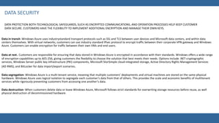 Azure security | PPTX | Computing | Technology & Computing