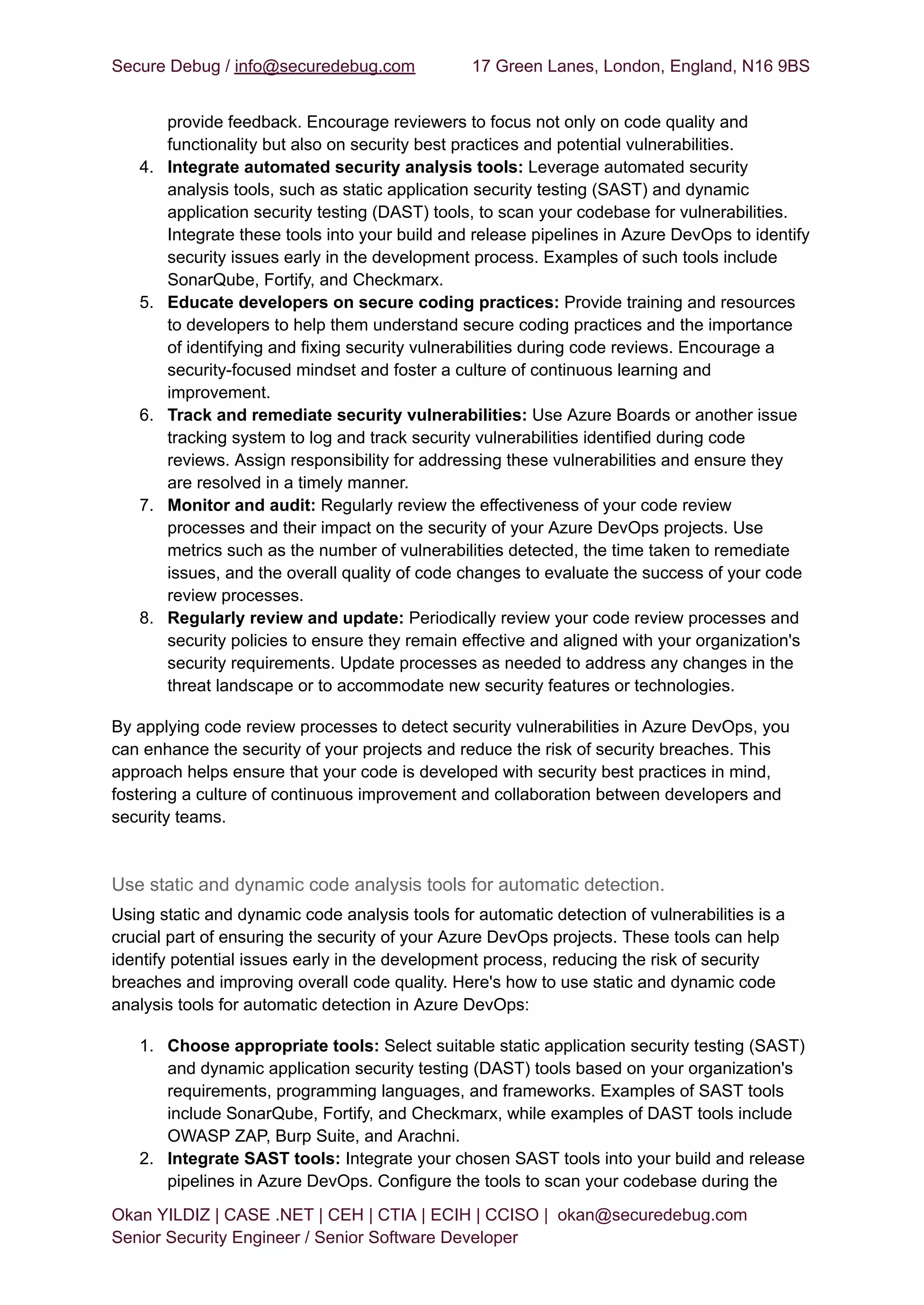 Azure Security Check List - Final.pdf | Cloud Computing | Internet