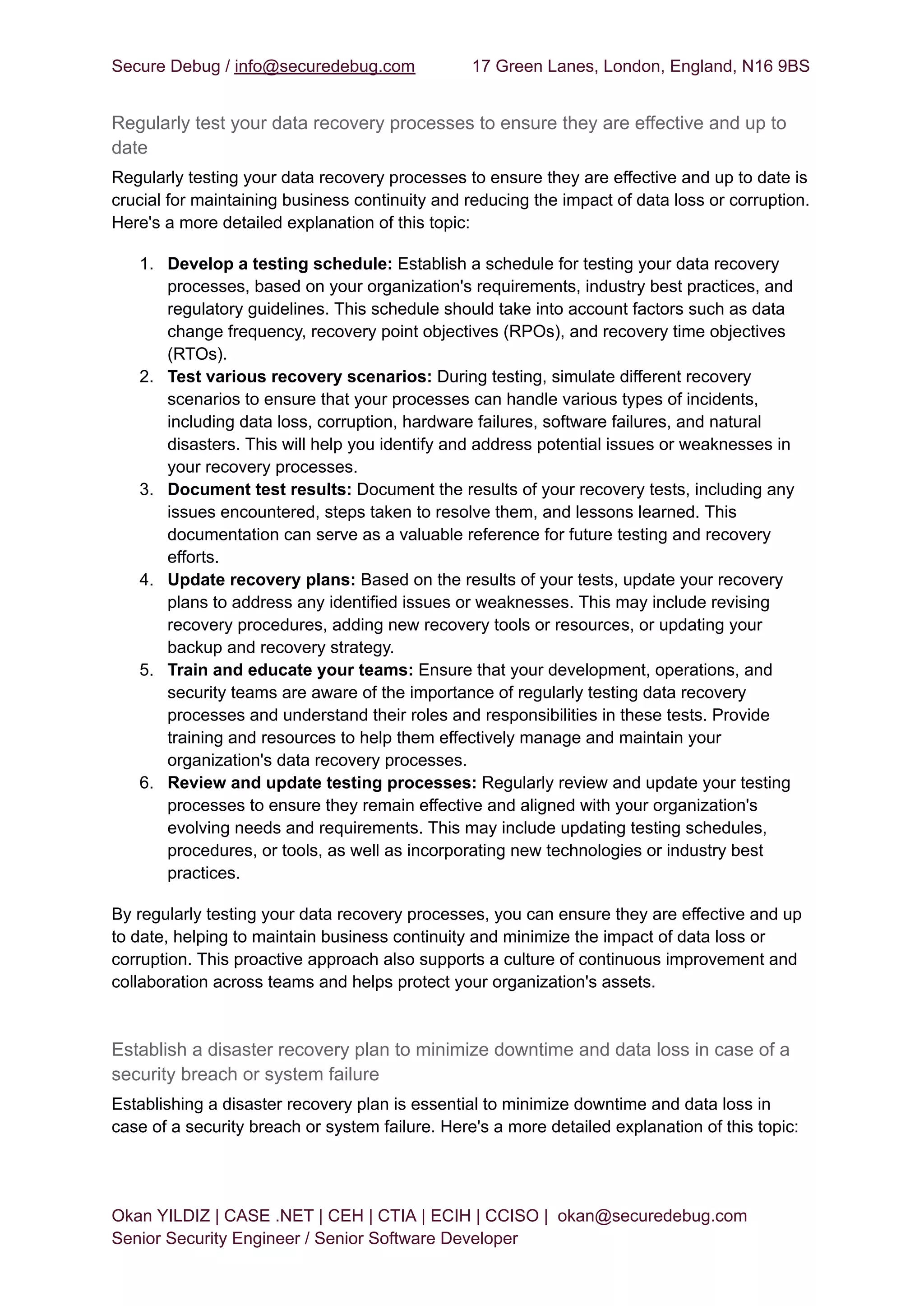 Azure Security Check List - Final.pdf | Cloud Computing | Internet