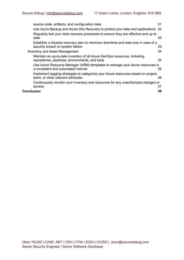 Azure Security Check List - Final.pdf