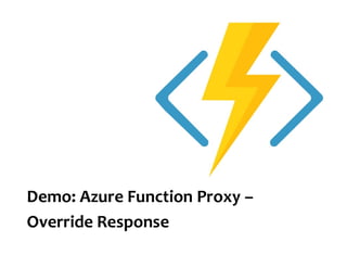 Serverless API with Azure Functions | PPT