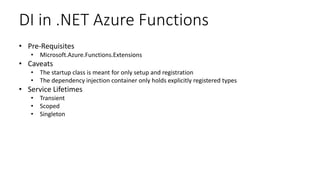 Azure serverless computing | PPTX