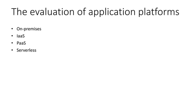 Azure Serverless Computing Pptx Web Development Internet