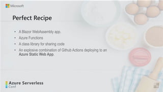 Azure Serverless Conf | PPT