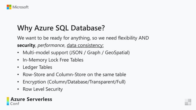 Azure serverless Full-Stack kickstart | PPT