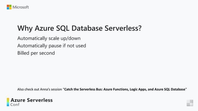 Azure serverless Full-Stack kickstart | PPT