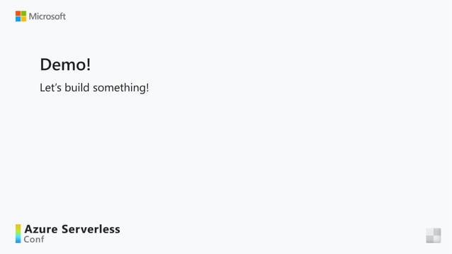 Azure serverless Full-Stack kickstart | PPT