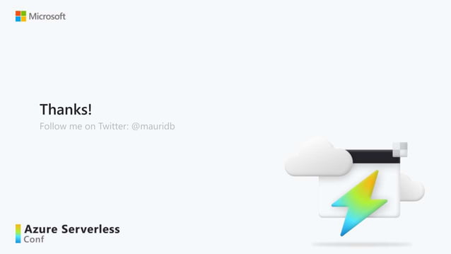 Azure serverless Full-Stack kickstart | PPT