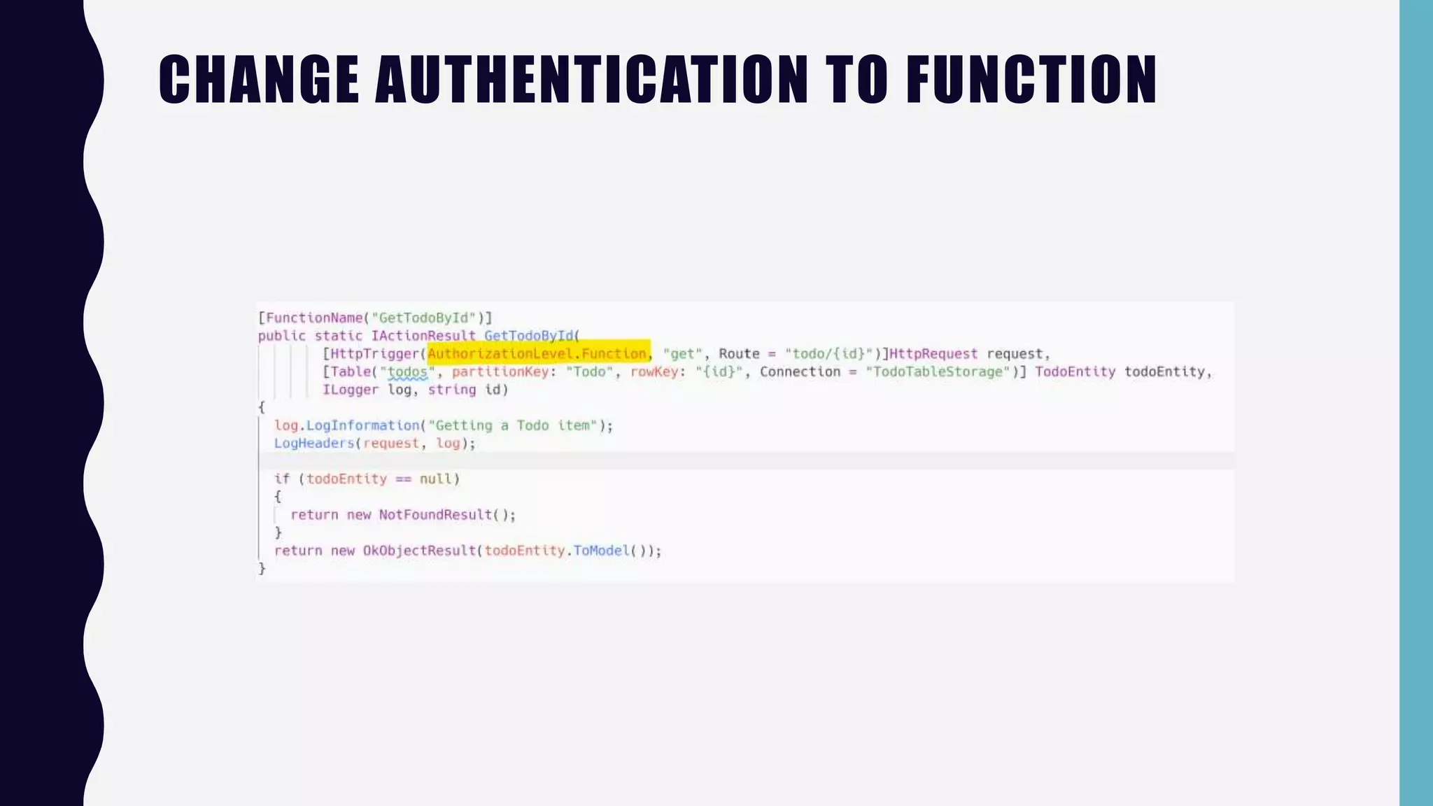 Azure Serverless Security Ppt