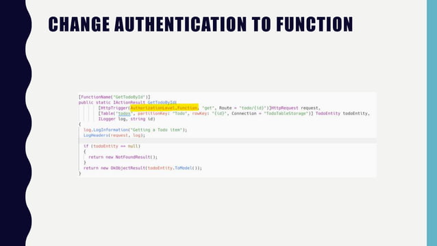Azure Serverless Security Ppt
