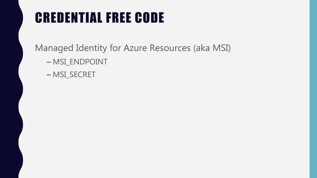 Azure serverless security | PPT