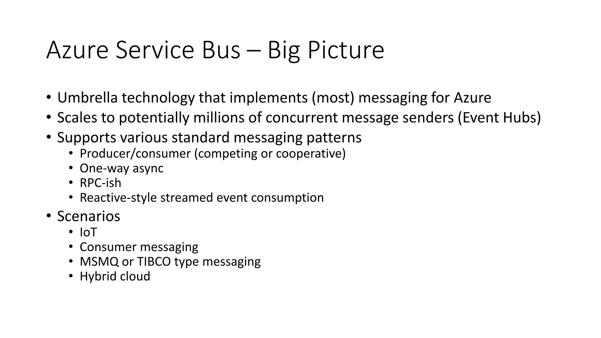 Azure Service Bus Ppt