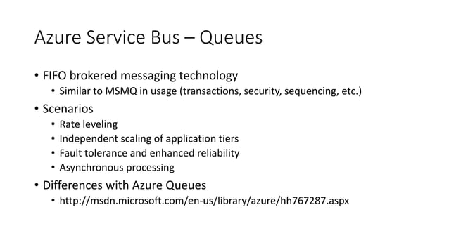 Azure Service Bus | PPTX