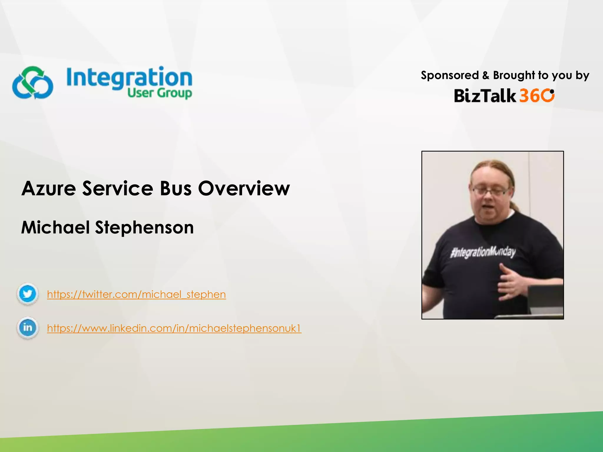 Azure Service Bus Overview | PPTX