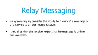 Azure Service Bus Brokered Messaging | PPTX