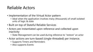Azure service fabric | PPTX