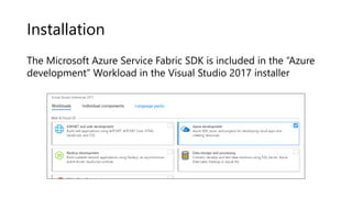 Azure service fabric | PPTX