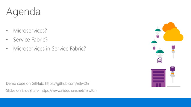 .NET microservices with Azure Service Fabric | PPT