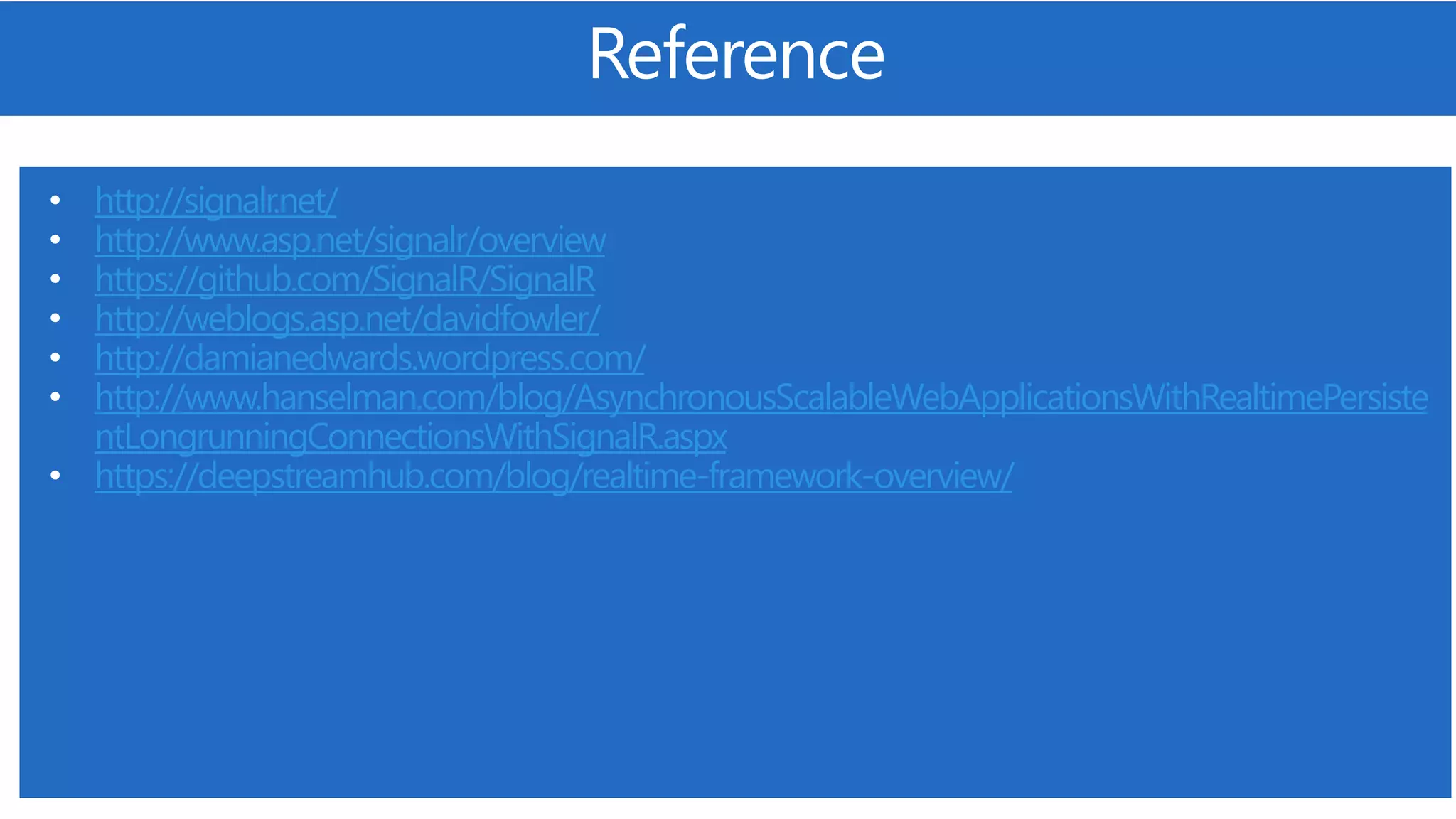 Azure Signalr And Real Time Web Application Ppt