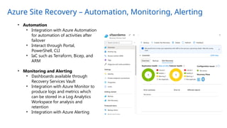 Microsoft Azure Site Recovery Overview and use cases | PPTX
